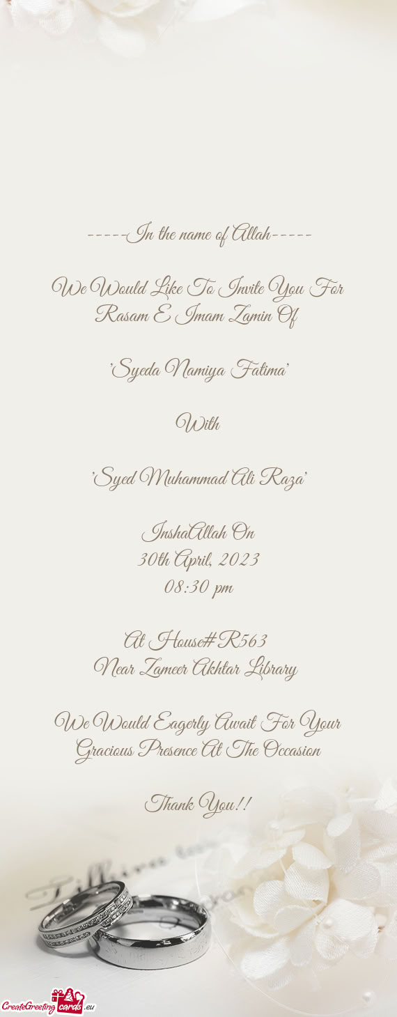 We Would Like To Invite You For Free Cards We Would Like To Invite You For Free Cards